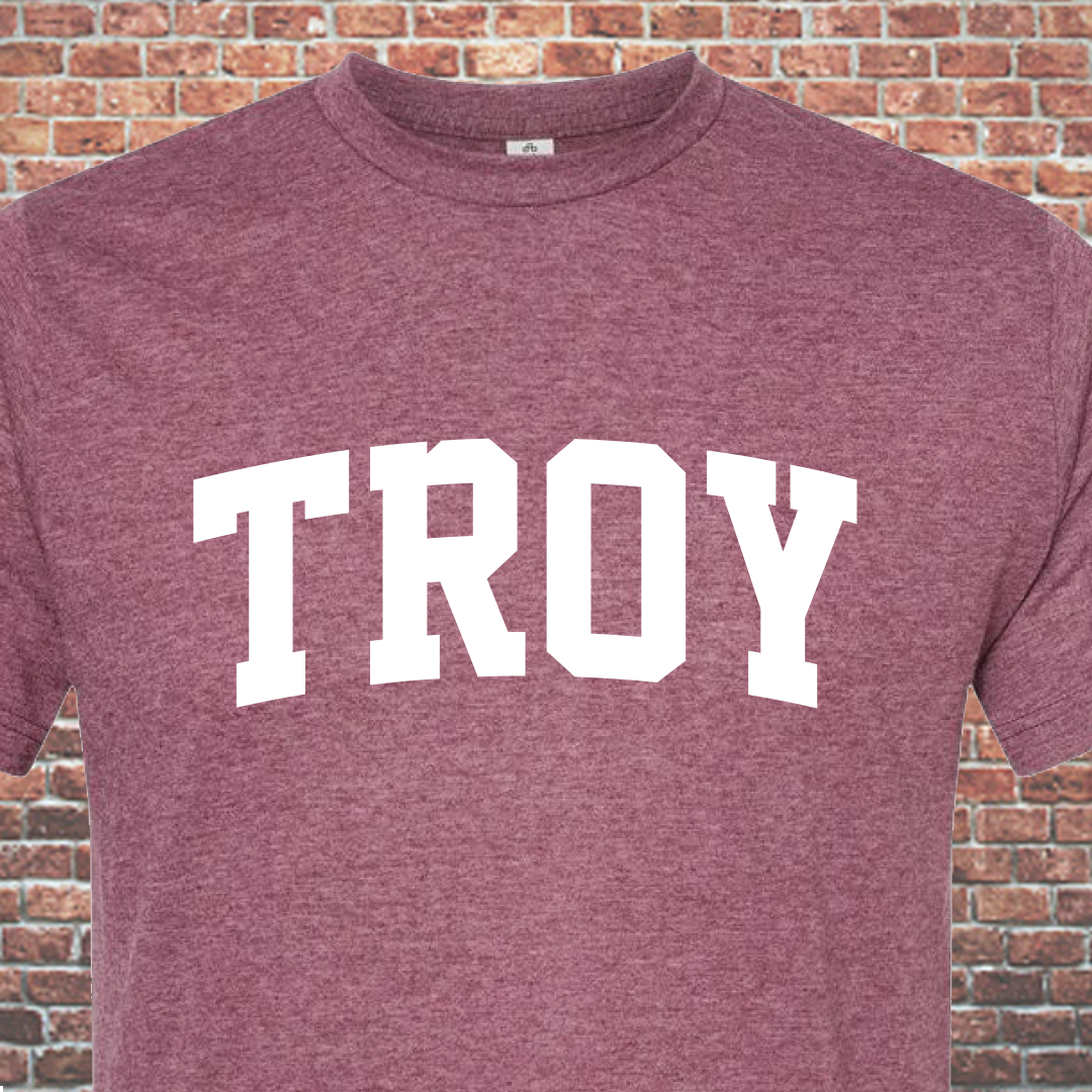 Troy Arched Tultex | Trojan Threads