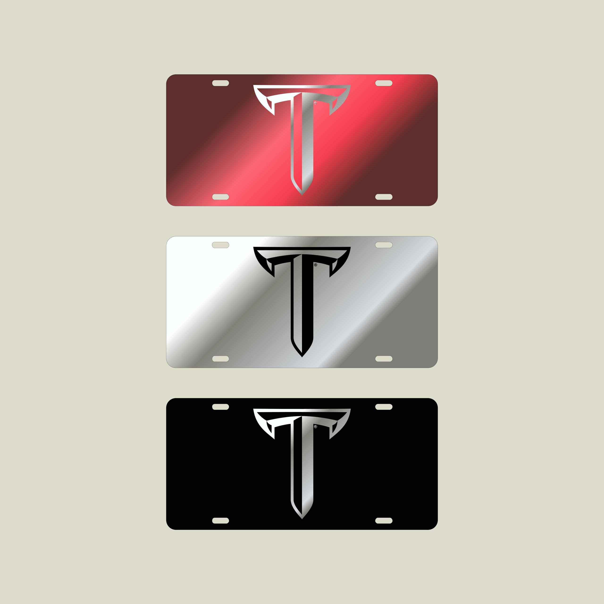 License Plates | Trojan Threads