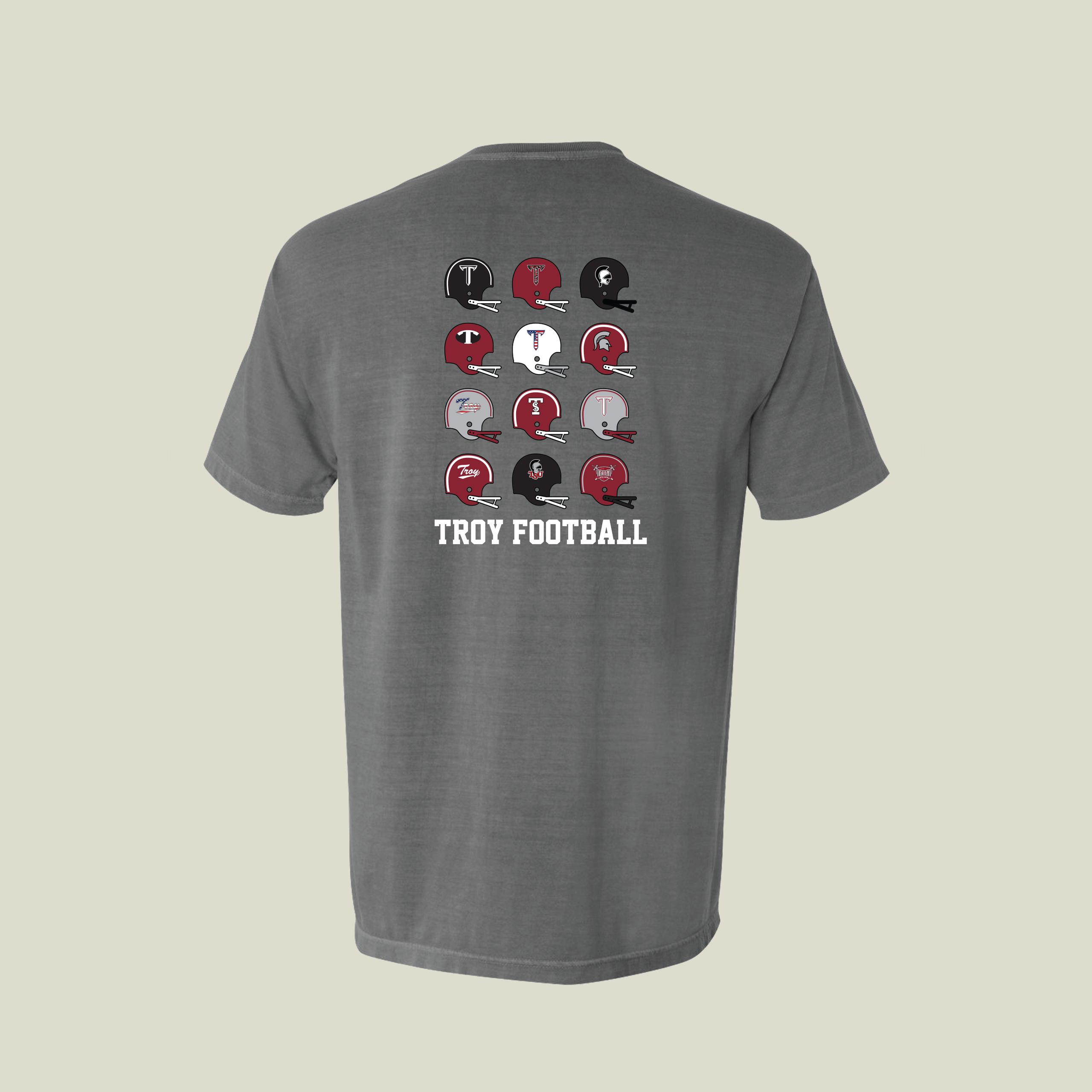 Troy FB Helmets | Trojan Threads